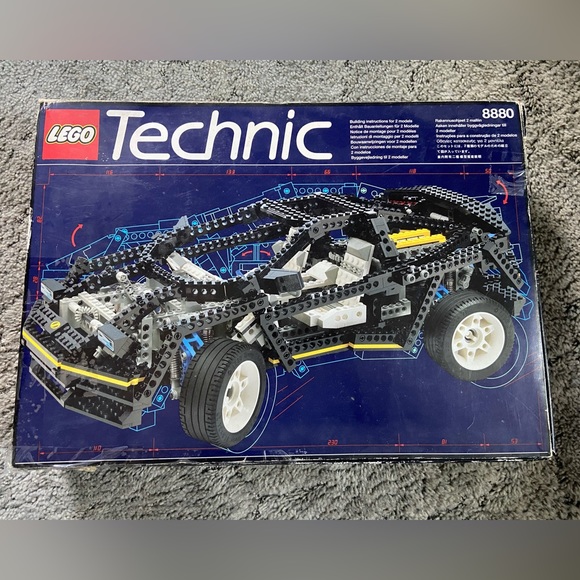 Technics | Toys | Vintage Lego Technic Model 888 | Poshmark
